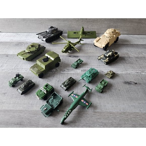 Processed Plastics | Toys | Vintage Lot Processed Plastics Military ...